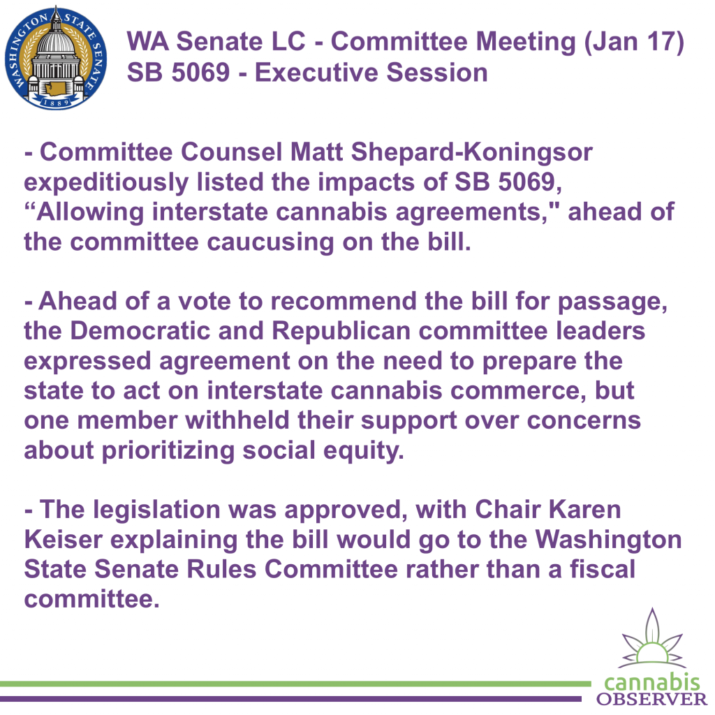 WA Senate LC - Committee Meeting (January 17, 2023) - SB 5069 ...