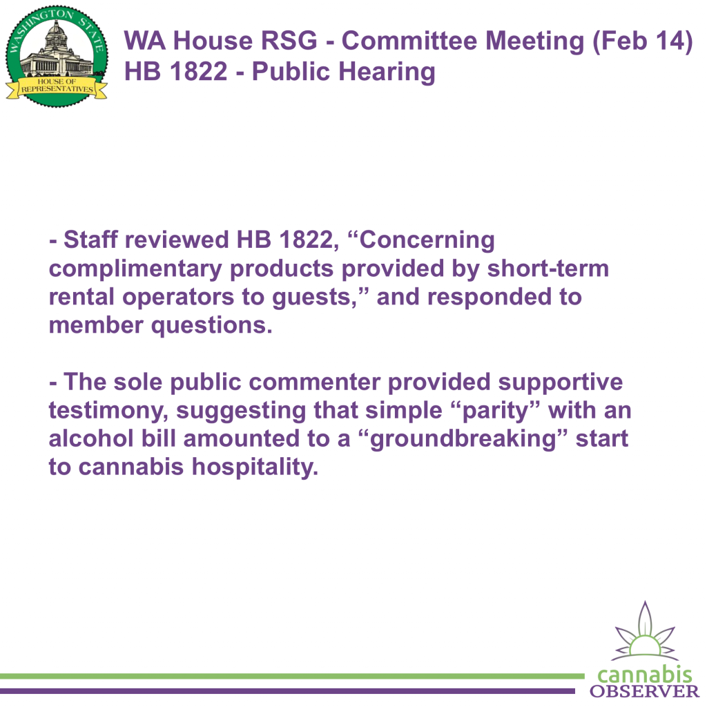 WA House RSG - Committee Meeting (February 14, 2023) - HB 1822 - Public ...