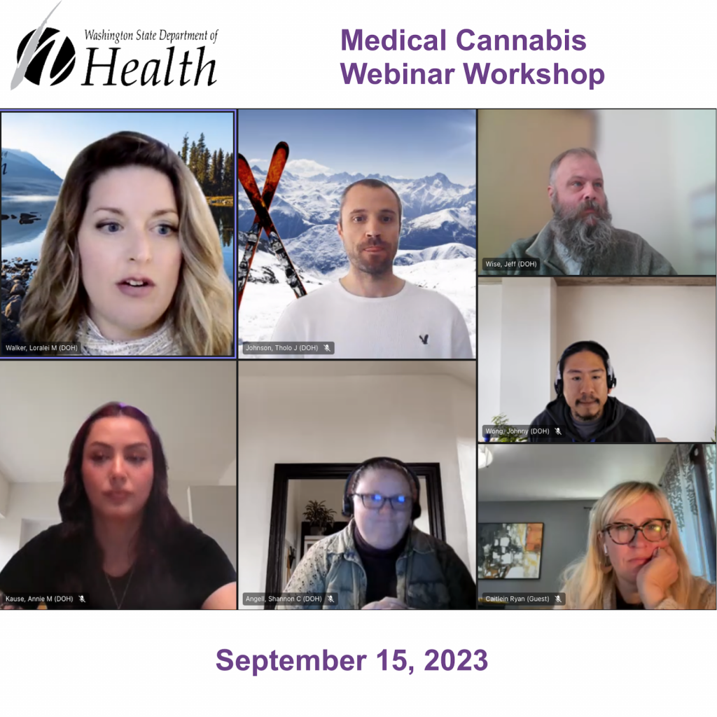 DOH - Webinar - Medical Cannabis - Workshop (September 15, 2023 ...